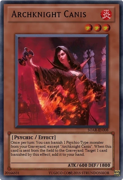 Archknight Canis | Yu-Gi-Oh Card Maker Wiki | Fandom