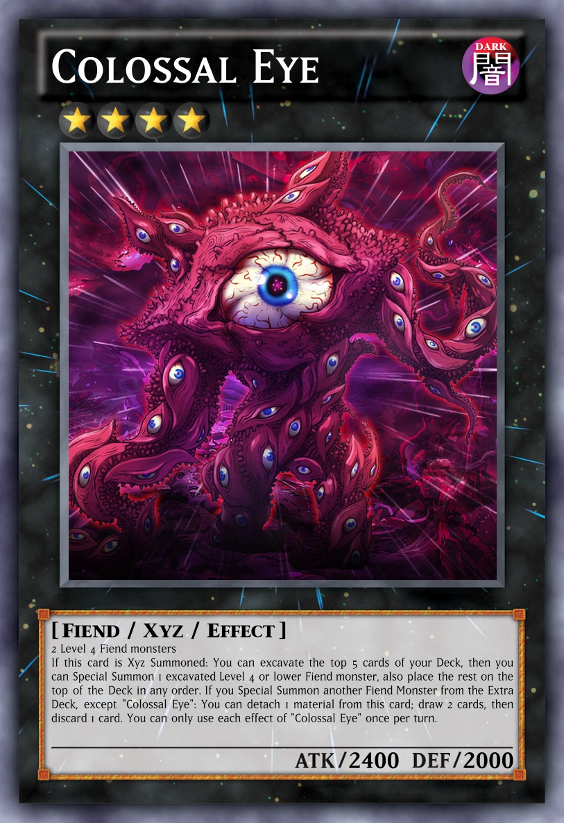 Colossal Eye | Yu-Gi-Oh Card Maker Wiki | Fandom