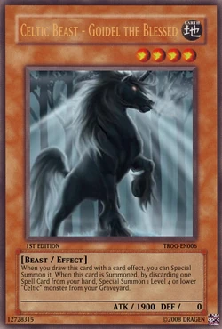 Celtic Beast - Goidel the Blessed | Yu-Gi-Oh Card Maker Wiki | Fandom
