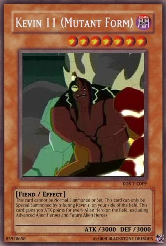 Kevin 11 (Mutant Form) | Yu-Gi-Oh Card Maker Wiki | Fandom