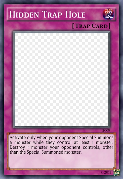Hidden Trap Hole | Yu-Gi-Oh Card Maker Wiki | Fandom