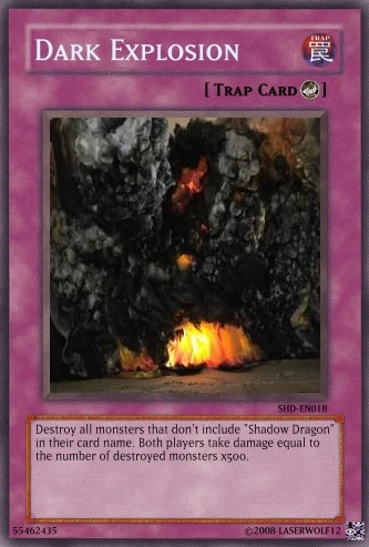 Dark Explosion | Yu-Gi-Oh Card Maker Wiki | Fandom