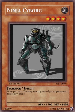 Ninja Cyborg | Yu-Gi-Oh Card Maker Wiki | Fandom