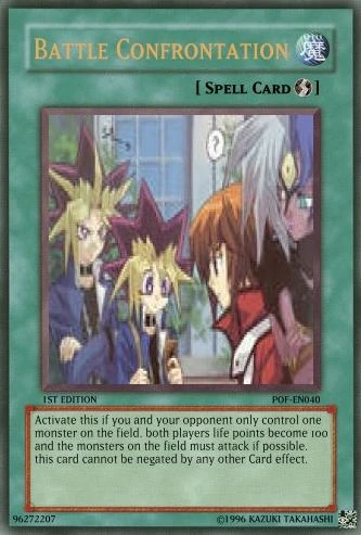 Battle Confrontation | Yu-Gi-Oh Card Maker Wiki | Fandom