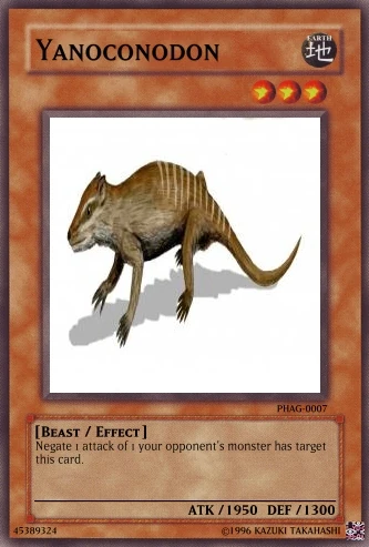 Yanoconodon | Yu-Gi-Oh Card Maker Wiki | Fandom