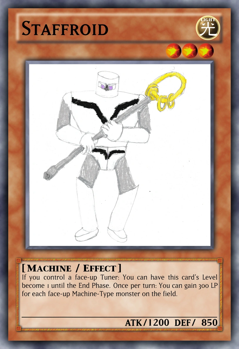 Staffroid | Yu-Gi-Oh Card Maker Wiki | Fandom
