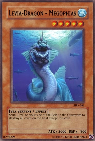 Levia-Dragon - Megophias | Yu-Gi-Oh Card Maker Wiki | Fandom