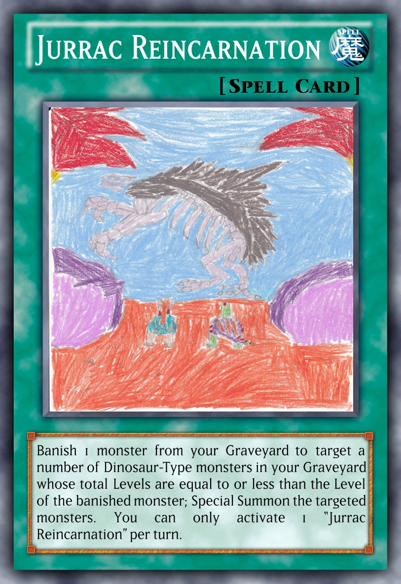 Jurrac Reincarnation | Yu-Gi-Oh Card Maker Wiki | Fandom