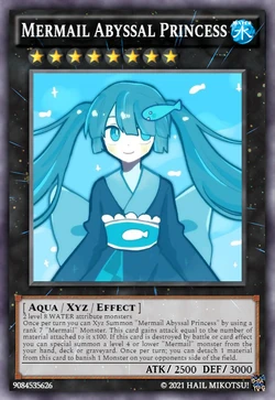 Mermail Abyssal Princess | Yu-Gi-Oh Card Maker Wiki | Fandom