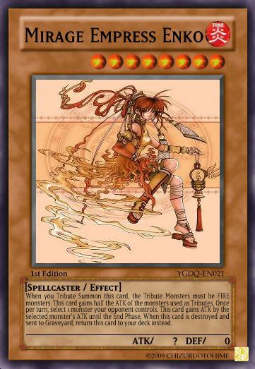 Mirage Empress Enko | Yu-Gi-Oh Card Maker Wiki | Fandom