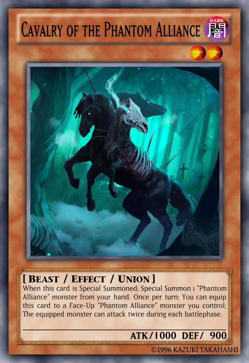 Cavalry of the Phantom Alliance | Yu-Gi-Oh Card Maker Wiki | Fandom