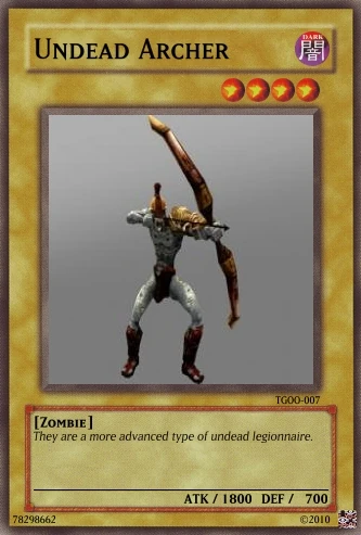 Undead Archer | Yu-Gi-Oh Card Maker Wiki | Fandom