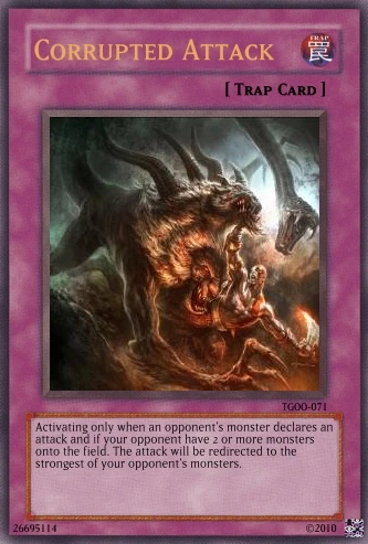 Corrupted Attack | Yu-Gi-Oh Card Maker Wiki | Fandom