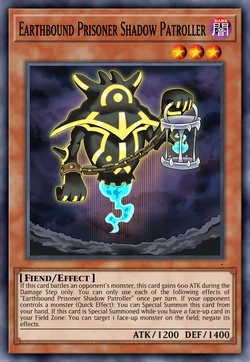 Earthbound Prisoner Shadow Patroller | Yu-Gi-Oh Card Maker Wiki | Fandom