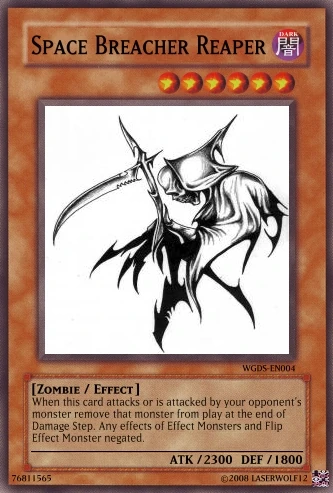 Space Breacher Reaper | Yu-Gi-Oh Card Maker Wiki | Fandom