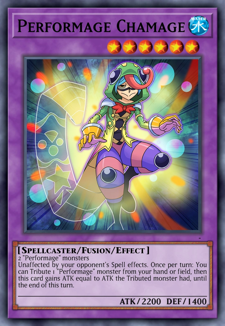 Performage Chamage | Yu-Gi-Oh Card Maker Wiki | Fandom