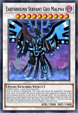 Earthbound Servant Geo Malpha | Yu-Gi-Oh Card Maker Wiki | Fandom