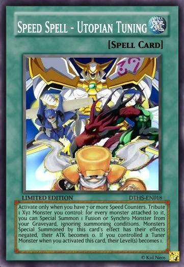 Speed Spell - Utopian Tuning | Yu-Gi-Oh Card Maker Wiki | Fandom