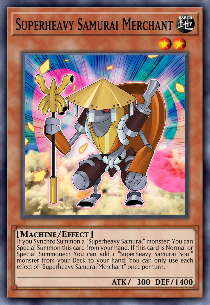 Superheavy Samurai Merchant | Yu-Gi-Oh Card Maker Wiki | Fandom