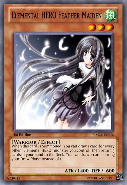 Elemental HERO Feather Maiden | Sakura CC Wiki | Fandom
