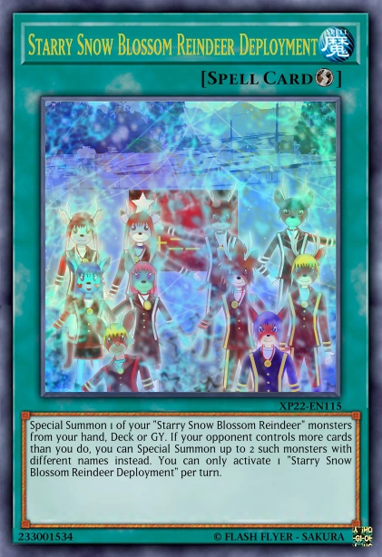 Starry Snow Blossom Reindeer Deployment | Sakura CC Wiki | Fandom
