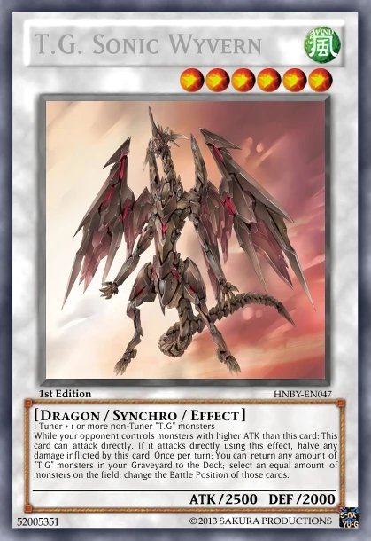 T.G. Sonic Wyvern | Sakura CC Wiki | Fandom