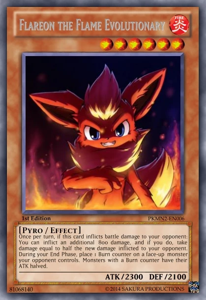 Flareon the Flame Evolutionary (original) | Sakura CC Wiki | Fandom