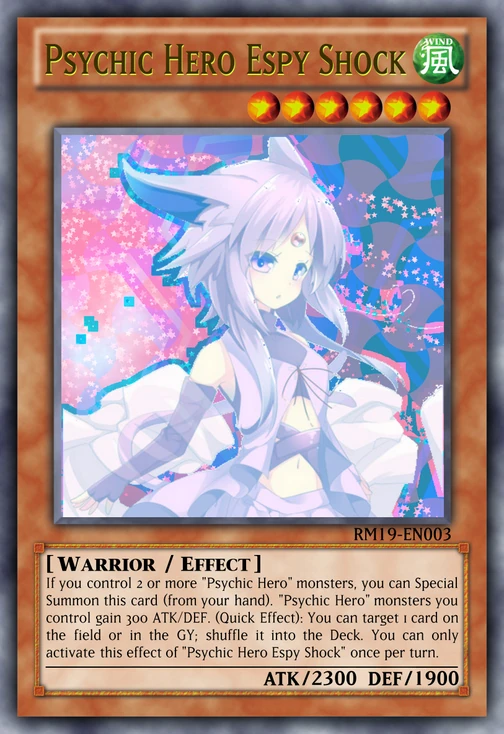 Psychic Hero Espy Shock (Remake) | Sakura CC Wiki | Fandom