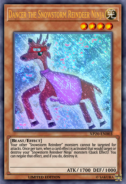Dancer The Snowstorm Reindeer Ninja Sakura Cc Wiki Fandom