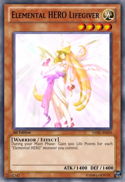 Elemental HERO Lifegiver | Sakura CC Wiki | Fandom
