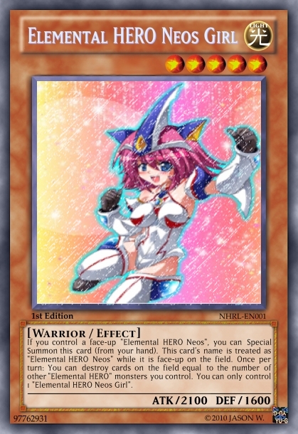 Elemental Hero Neos Girl Sakura Cc Wiki Fandom