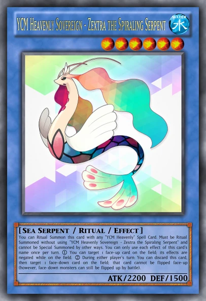 YCM Heavenly Sovereign - Zextra the Spiraling Serpent | Sakura CC Wiki ...