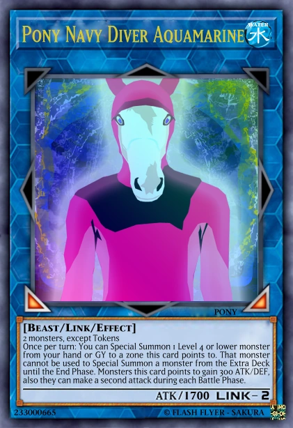 Pony Navy Diver Aquamarine | Sakura CC Wiki | Fandom