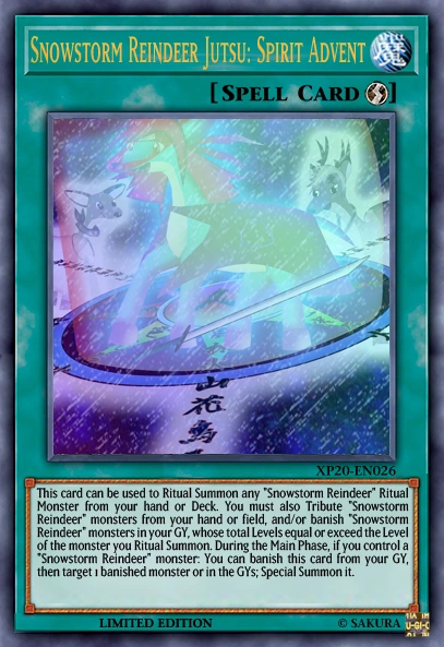 Snowstorm Reindeer Jutsu: Spirit Advent | Sakura CC Wiki | Fandom