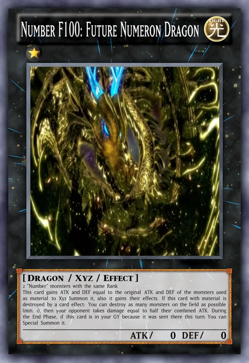 Number F100: Future Numeron Dragon | Sakura CC Wiki | Fandom