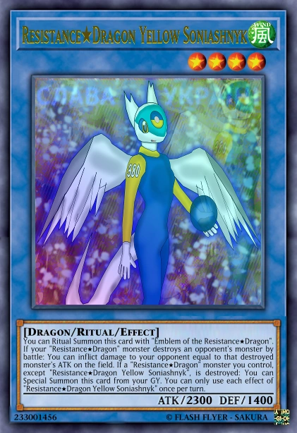 Resistance★Dragon Yellow Soniashnyk | Sakura CC Wiki | Fandom