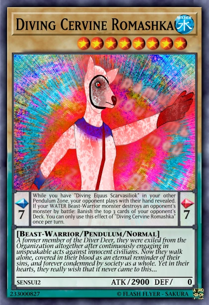 Diving Cervine Romashka | Sakura CC Wiki | Fandom