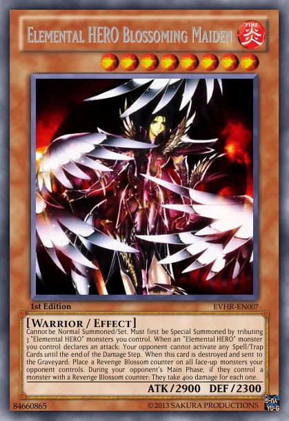 Elemental HERO Blossoming Maiden | Sakura CC Wiki | Fandom