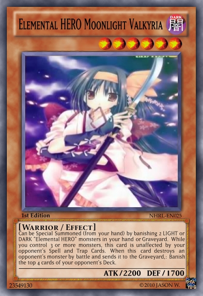 Elemental Hero Moonlight Valkyria Sakura Cc Wiki Fandom