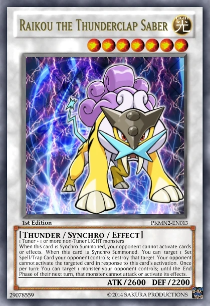 Raikou the Thunderclap Saber | Sakura CC Wiki | Fandom