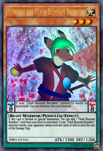 Rudolph The Flash Blossom Reindeer Sakura Cc Wiki Fandom