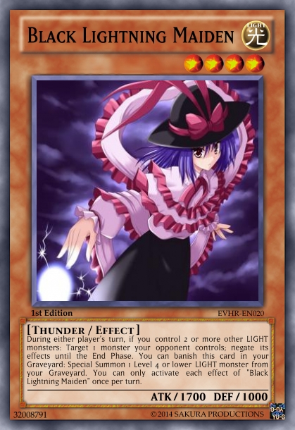 Black Lightning Maiden Sakura Cc Wiki Fandom