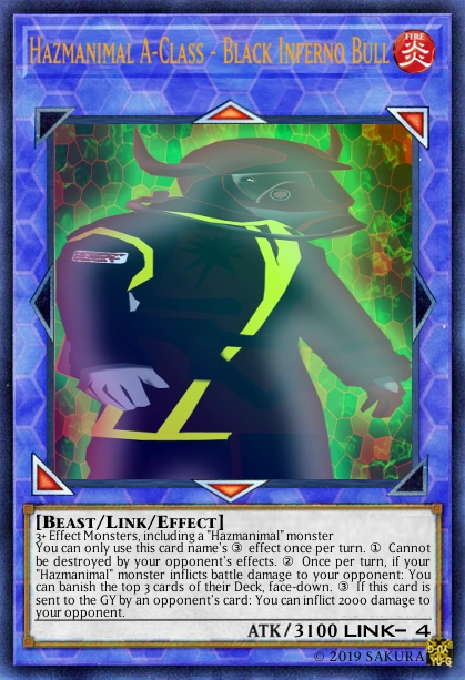 Hazmat Animal A-Class - Black Inferno Bull | Sakura CC Wiki | Fandom