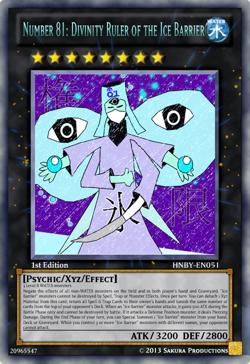 Number 81 Divinity Ruler Of The Ice Barrier Sakura Cc Wiki Fandom