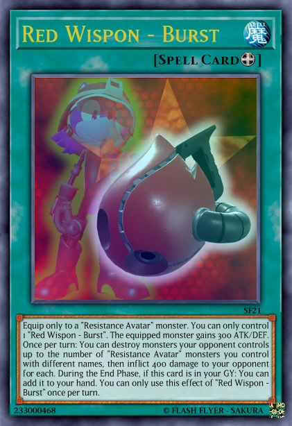 Red Wispon - Burst | Sakura CC Wiki | Fandom