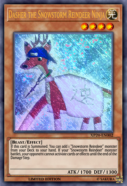 Dasher The Snowstorm Reindeer Ninja Sakura Cc Wiki Fandom
