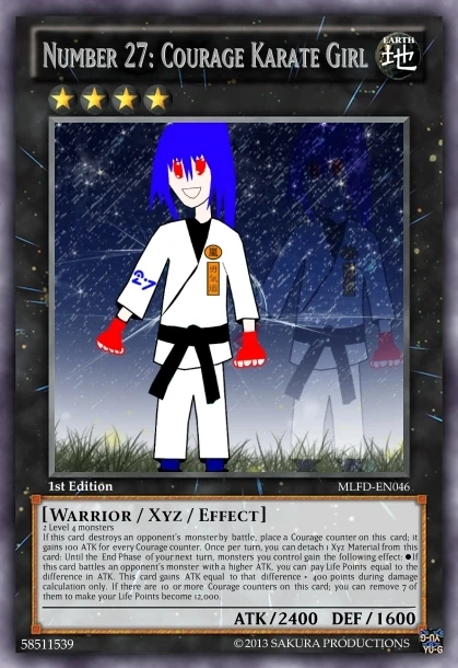 Number 27: Courage Karate Girl | Sakura CC Wiki | Fandom