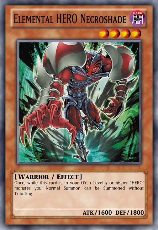 Elemental HERO Necroshade (KikairyuRuka) | Sakura CC Wiki | Fandom