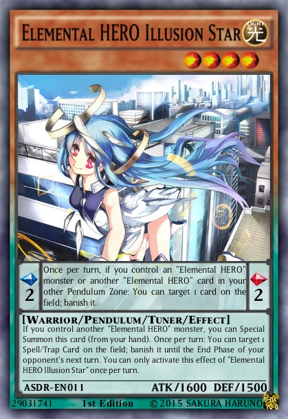 Elemental Hero Illusion Star Sakura Cc Wiki Fandom