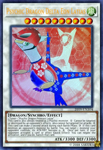 Psychic Dragon Delta Eon Latias | Sakura CC Wiki | Fandom